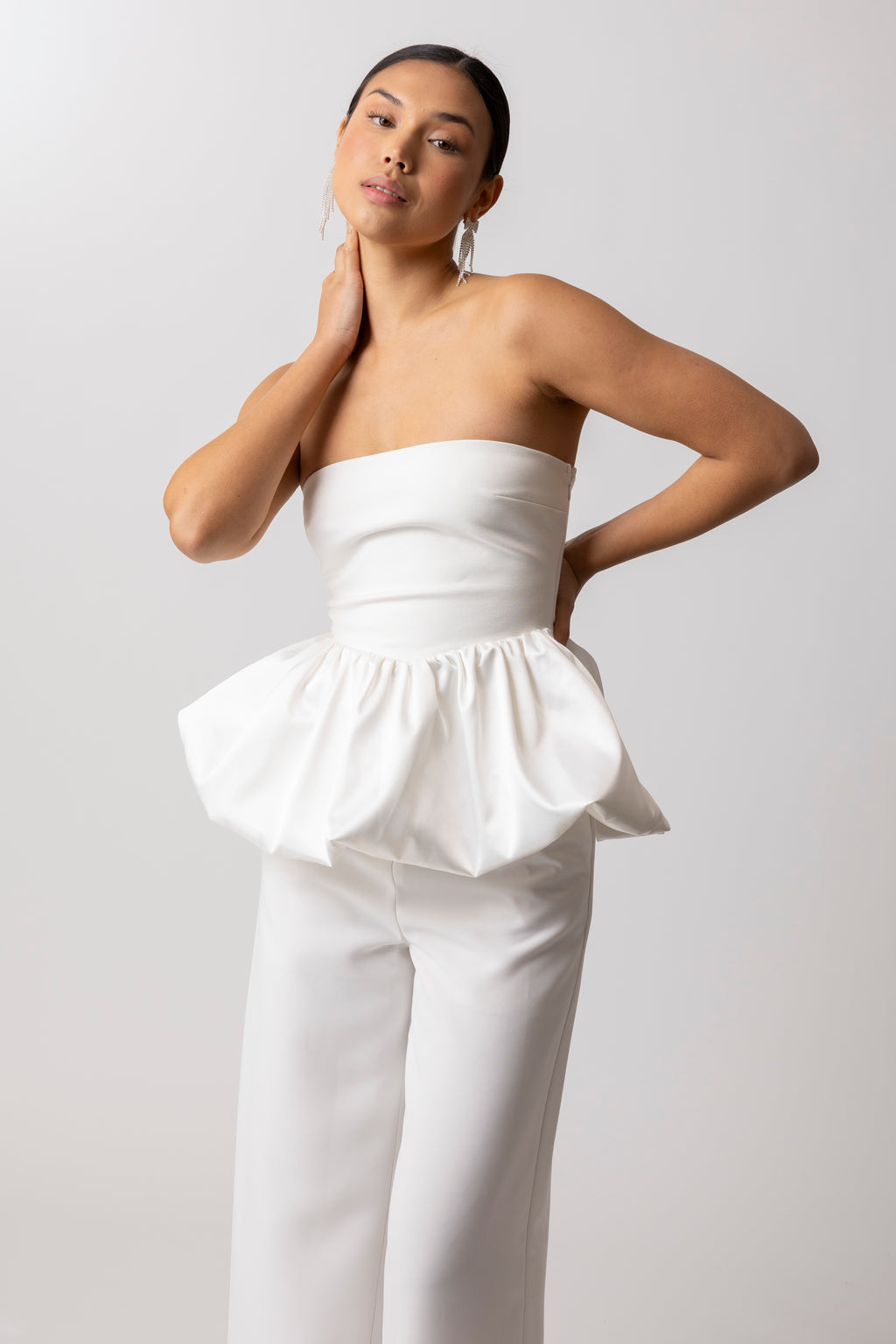 Goldie strapless top – Line & Dot