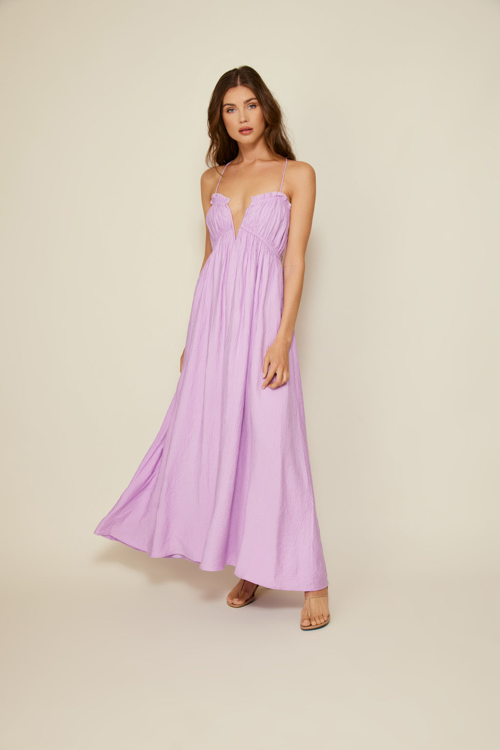 Lylac maxi dress – Line & Dot