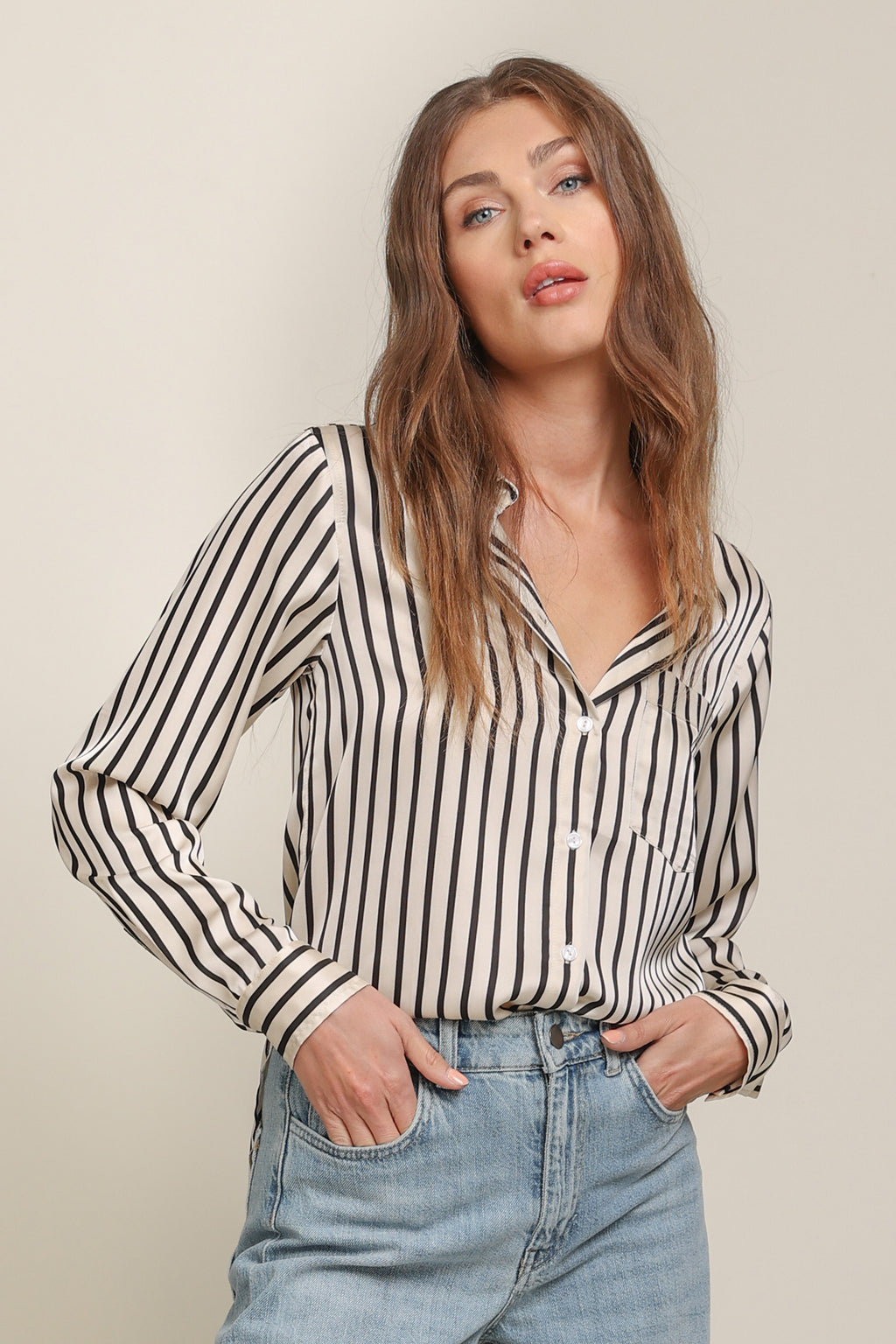 Sherrie button down – Line & Dot