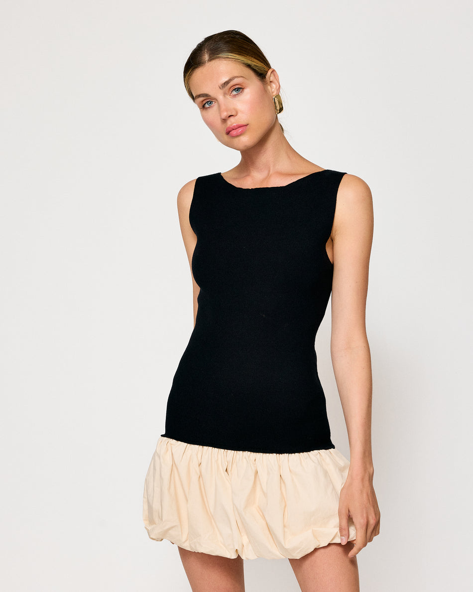 Cella combination mini dress – Line & Dot